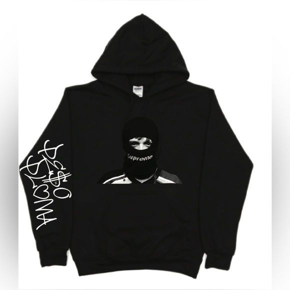 Sweaters | Peso Pluma Ski Mask Hoodie New 223 Peo Pluma Sudadera Nueva ...
